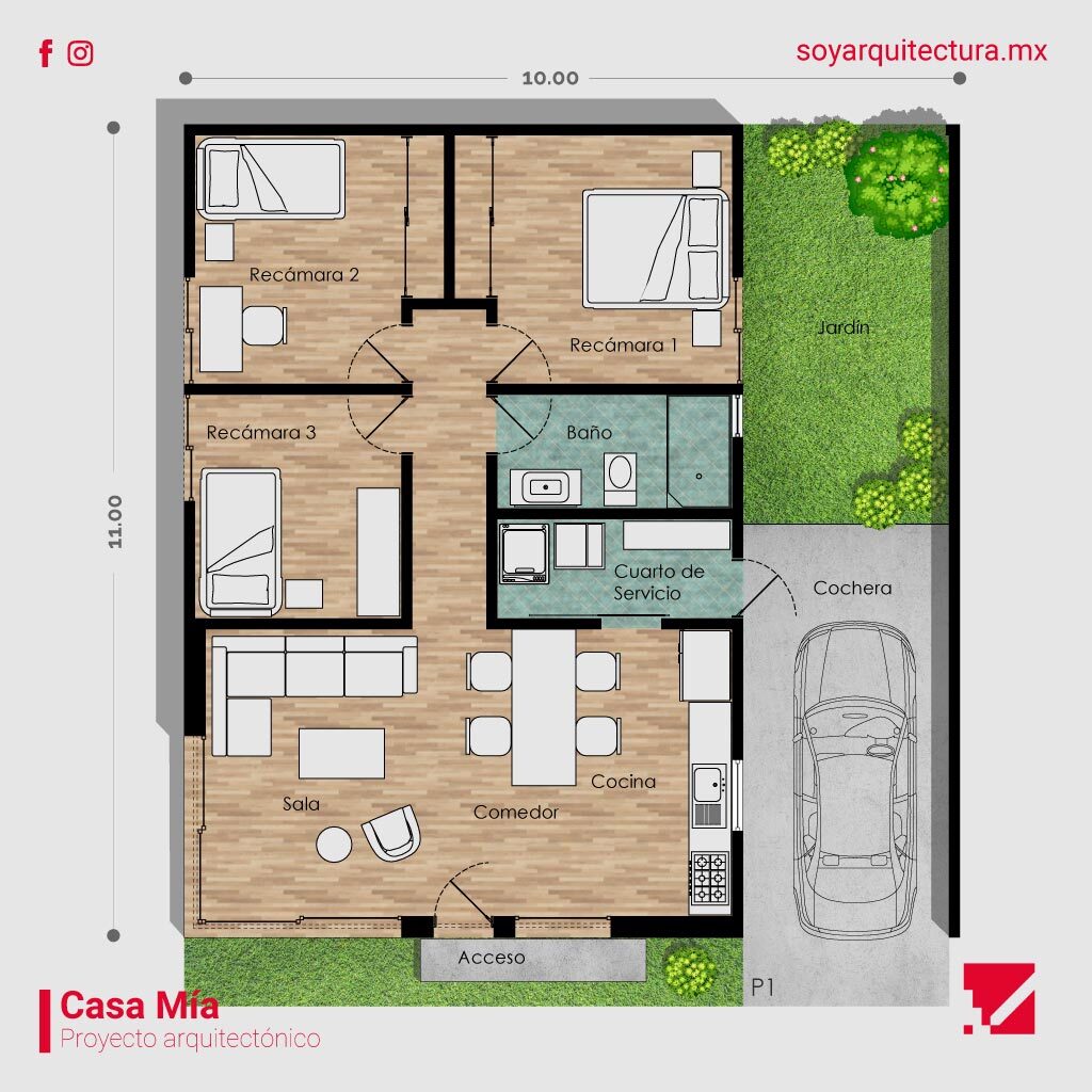 Planos de casa modernas | Actualizado noviembre 2025